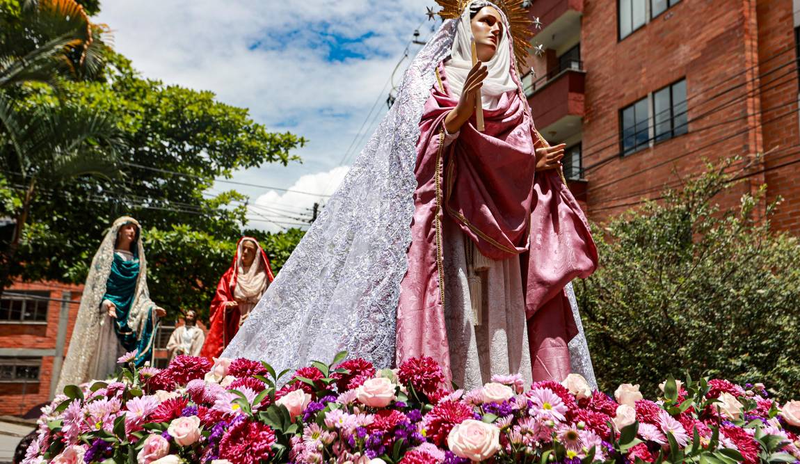 Fe y júbilo en procesiones de Resurrección en el Valle de Aburrá
