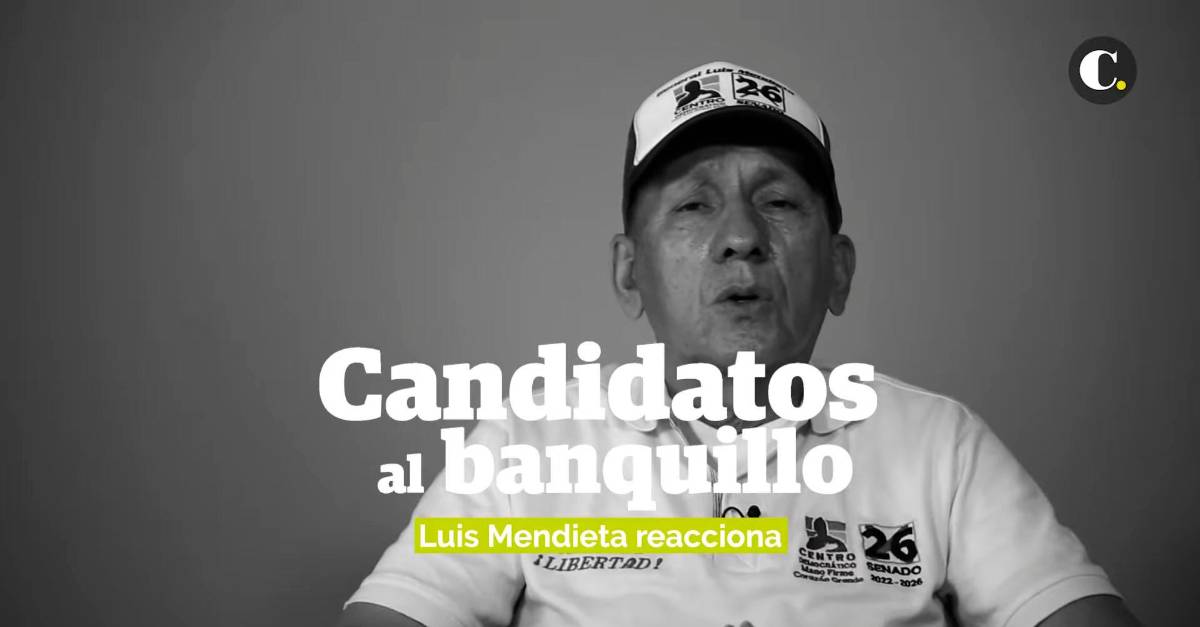 Luis Mendieta reacciona en Candidatos al Banquillo
