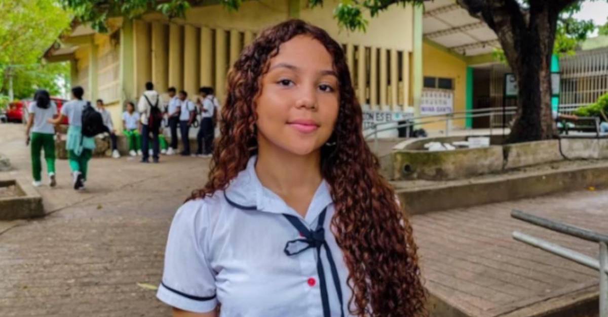 Ella es Daniela Flórez, la estudiante de Sincelejo que viajará a la Nasa