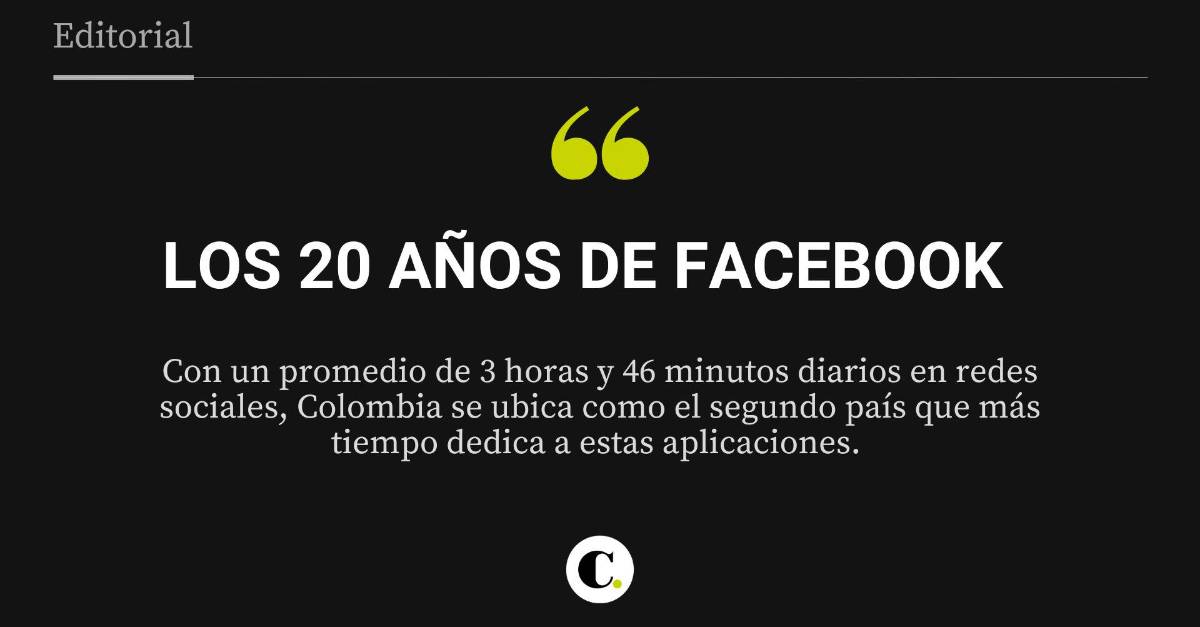 Los 20 Años De Facebook