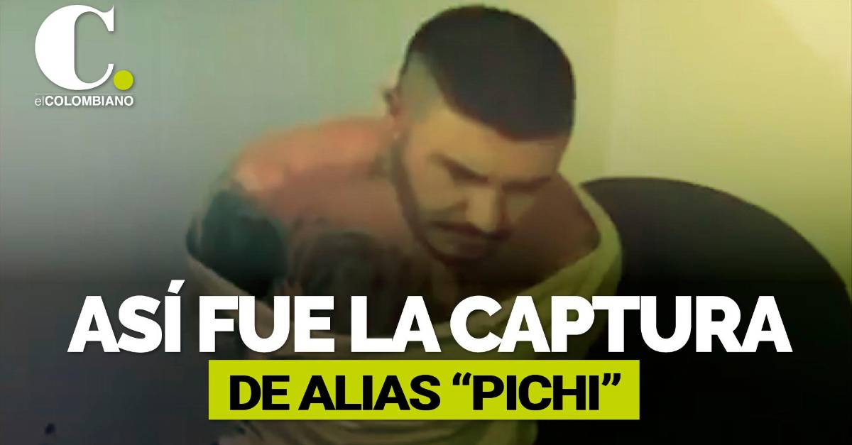 Alias Pichi, ‘el Pablo Escobar santandereano’, fue recapturado