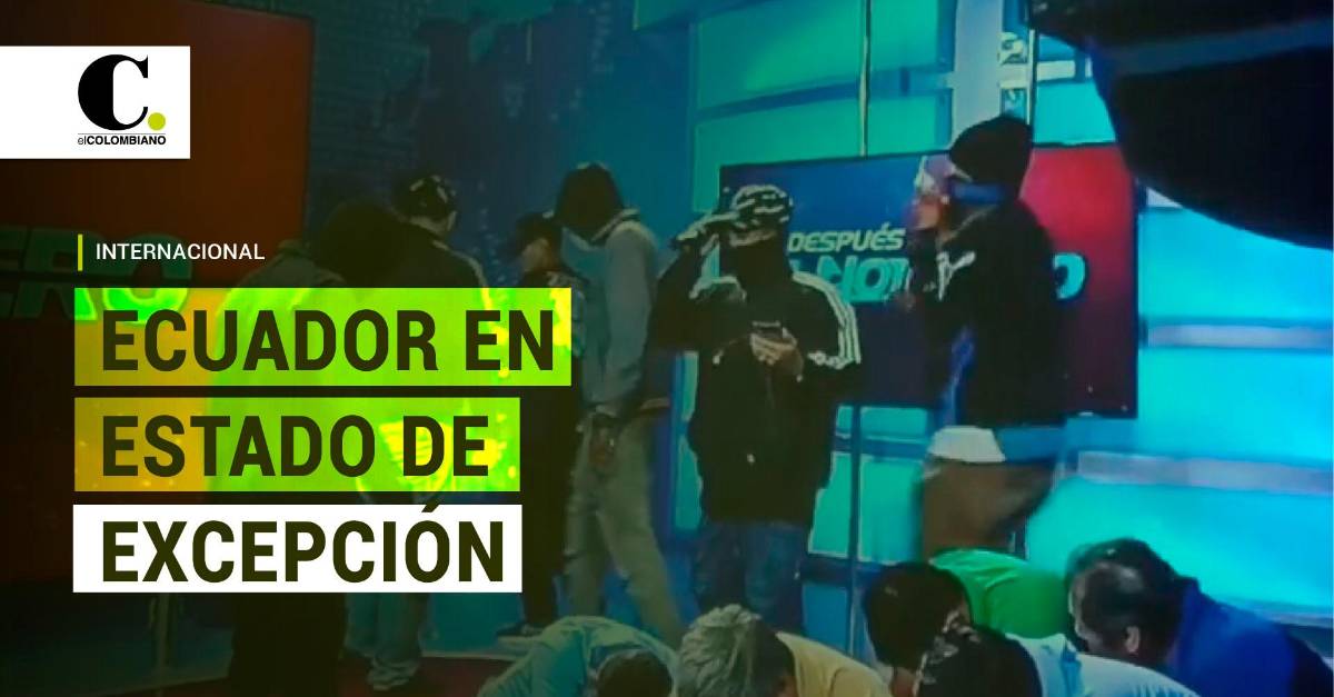 Hombres Armados Se Toman En Directo Un Canal De Televisión Pública En