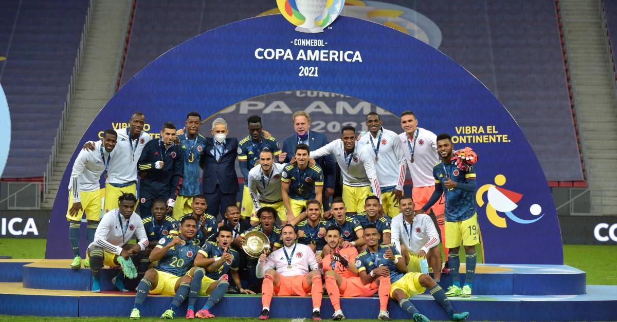 Así celebró Colombia su tercer lugar en la Copa América