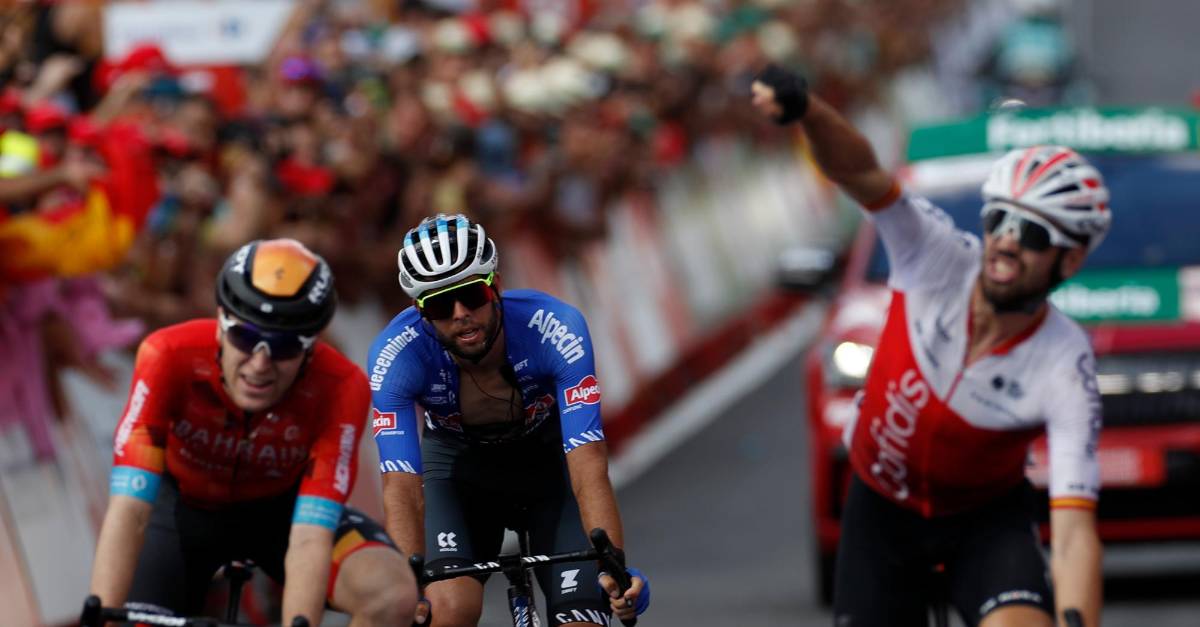 Jesús Herrada ganó la séptima etapa de la Vuelta a España