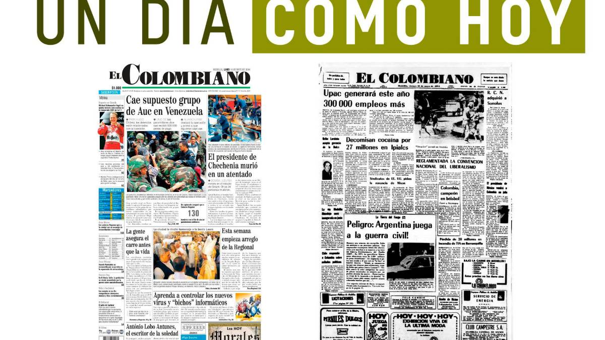 Un día como hoy 10 de mayo