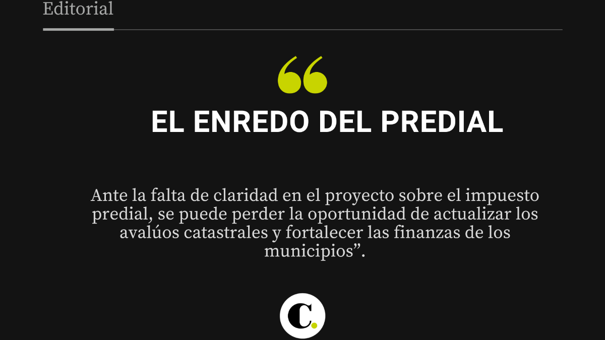 El enredo del predial