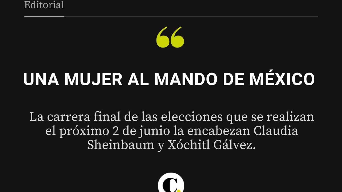 Una mujer al mando de México