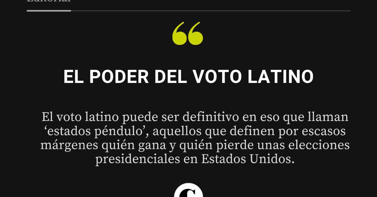 El poder del voto latino