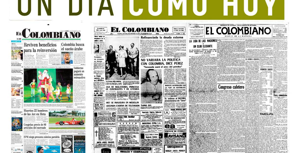 Un Día Como Hoy 12 De Diciembre