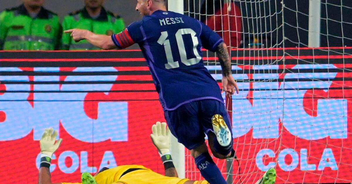 Messi llegó a 106 goles con Argentina, es el goleador histórico de las ...