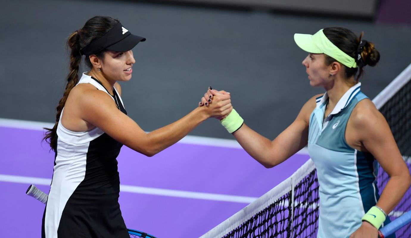 En fotos | Camila Osorio venció A Viktoriya Tomova de Bulgaria en la ...