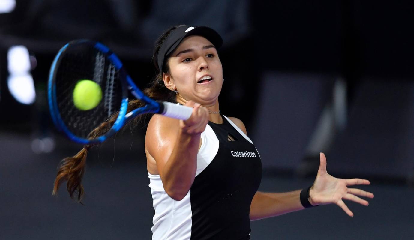 En fotos | Camila Osorio venció A Viktoriya Tomova de Bulgaria en la ...