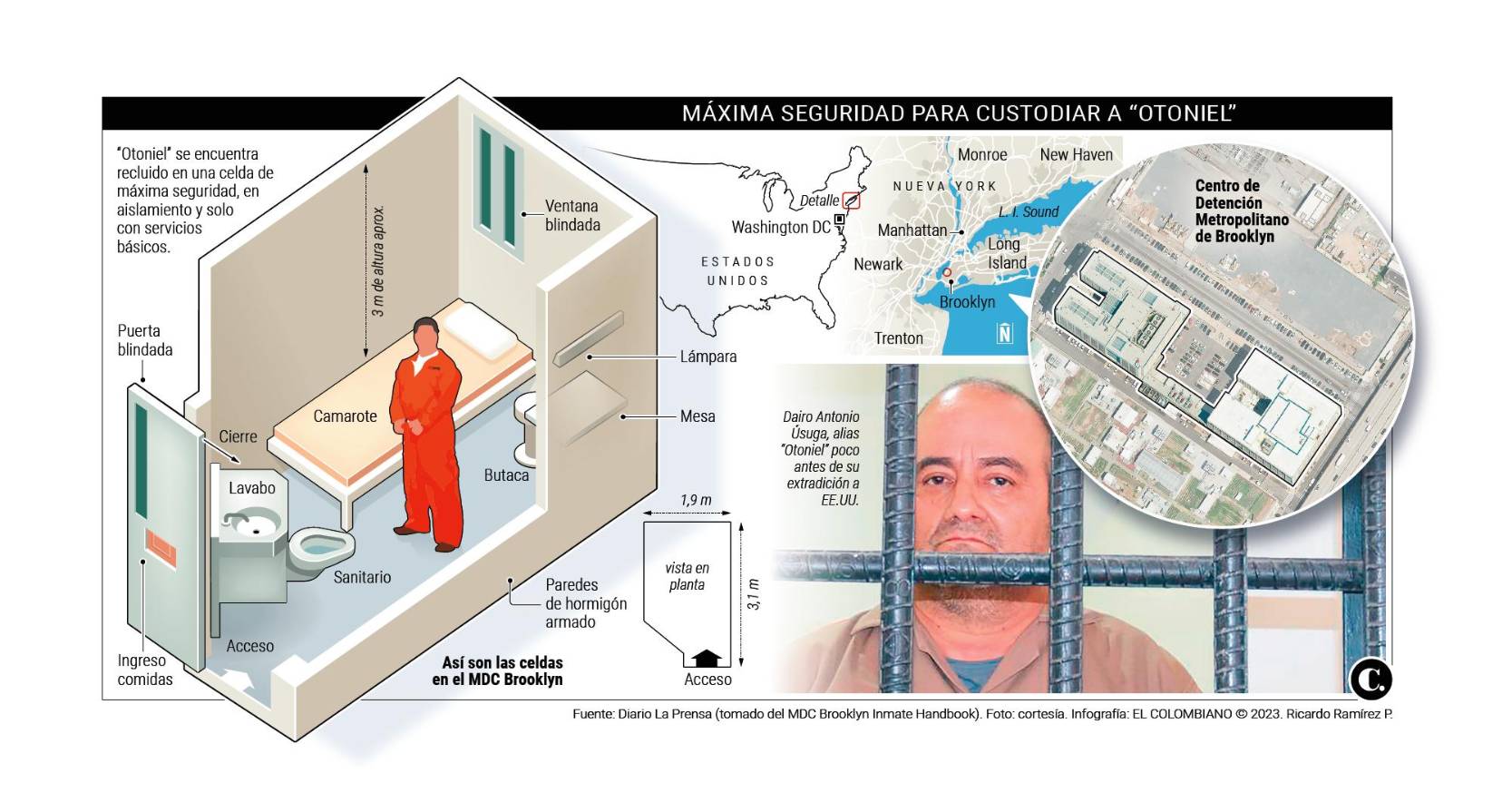 Sin hablar y con una hora de sol al día: así vive Otoniel en EE. UU.