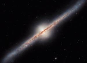 Así se ve la galaxia espiral captada por el telescopio espacial Hubble