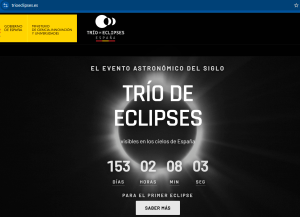 Los próximos tres eclipses solares ya tienen hasta página web, ¿por qué ...
