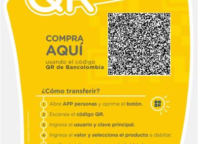 Bancolombia le dice chao a la primera versión del código QR amarillo ...