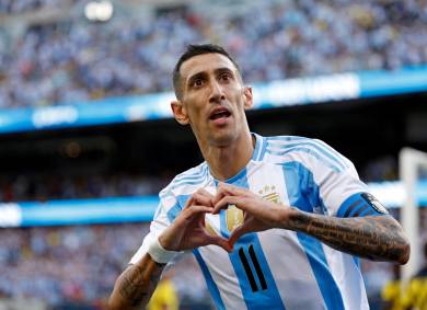 Video | Ángel Di María regresa al fútbol argentino: su nuevo club lo ...