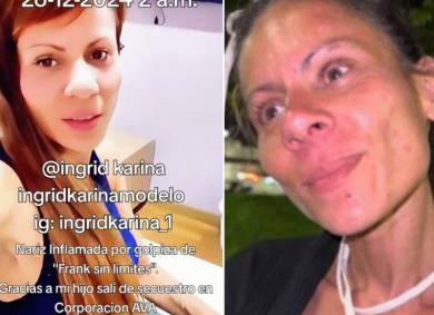 Ingrid Karina reapareció tras supuesto escape de centro de ...