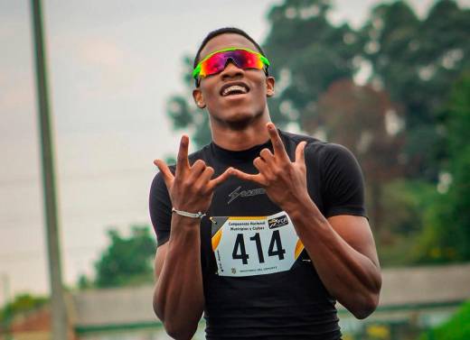 Ronal Longa, el ‘rayo’ del atletismo colombiano