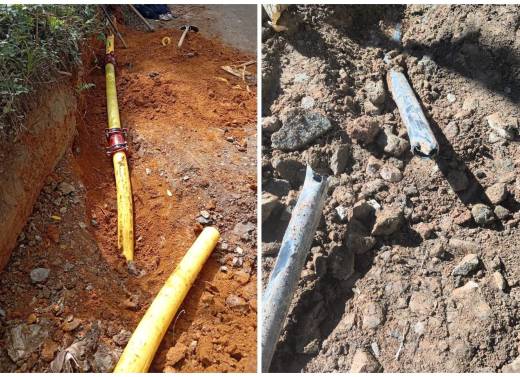 Alerta en Antioquia: casi 200 excavaciones dañaron la red de gas de EPM ...