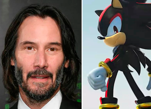 Keanu Reeves será Shadow en la próxima película de Sonic