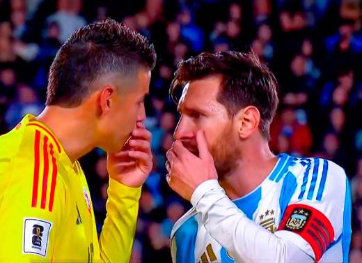 Video | El picante cruce verbal entre Lionel Messi y James Rodríguez ...