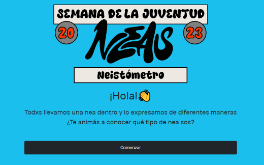 ¿Ya sabe qué tipo de Nea es usted? Haga la prueba en el Neisómetro