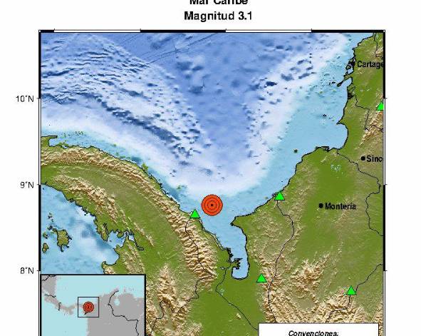 Persisten los temblores en el Golfo de Urabá