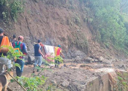 El municipio de Peque está en crisis por las lluvias; hay once veredas ...