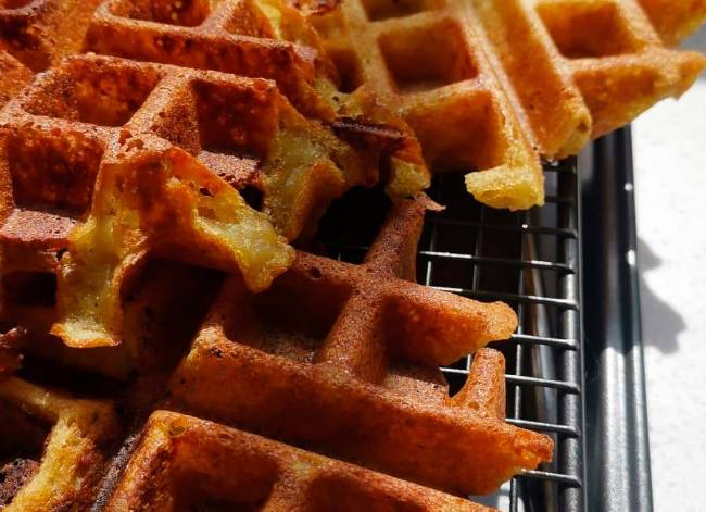 ¿Ya probó los waffles de yuca y de queso? Esta es la nueva tendencia de ...