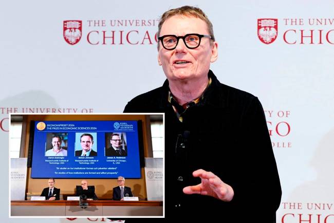 El Nobel de Economía James A. Robinson ha estudiado a Colombia durante ...