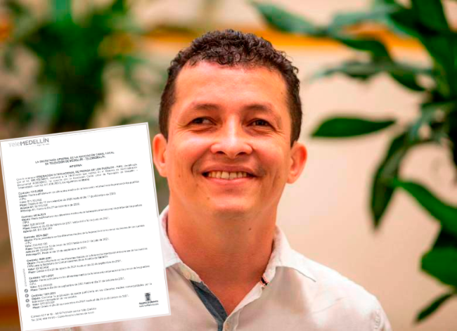 Sociedad con el hermano de Hollman Morris que contrató con Telemedellín ...