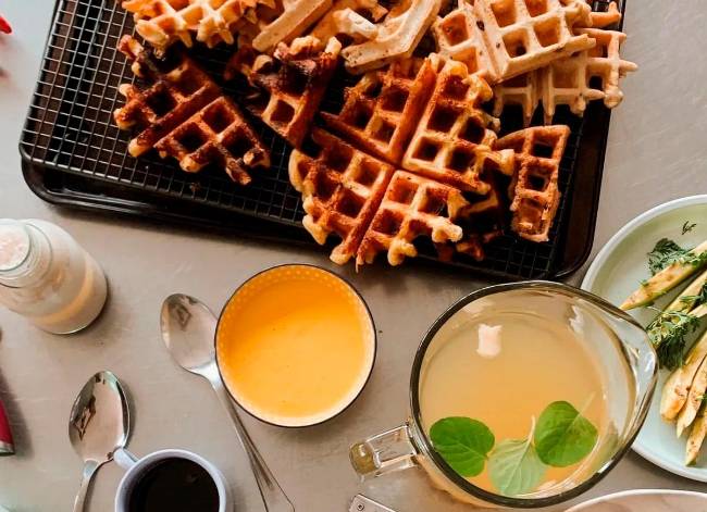 ¿Ya probó los waffles de yuca y de queso? Esta es la nueva tendencia de ...