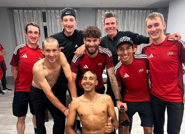 Brandon Rivera perdió apuesta con Egan Bernal y ahora tiene nuevo look ...