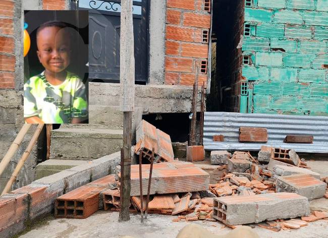 Tragedia en el barrio Olaya Herrera de Medellín: muro se desplomó y ...