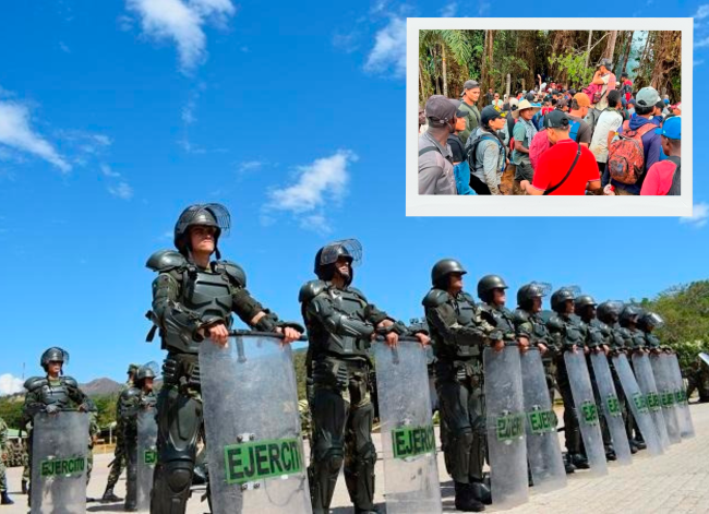 ¿Por qué el Ejército no hace uso de sus pelotones antidisturbios para enfrentar las asonadas?