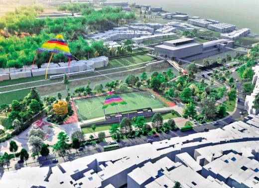 Parques del Río Norte arrancó obras sin tener los diseños definitivos