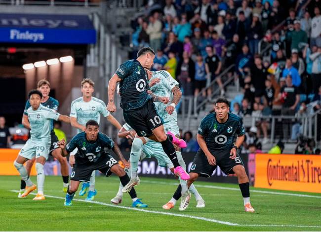 James Rodríguez se marchó del Minnesota United con derrota en la MLS