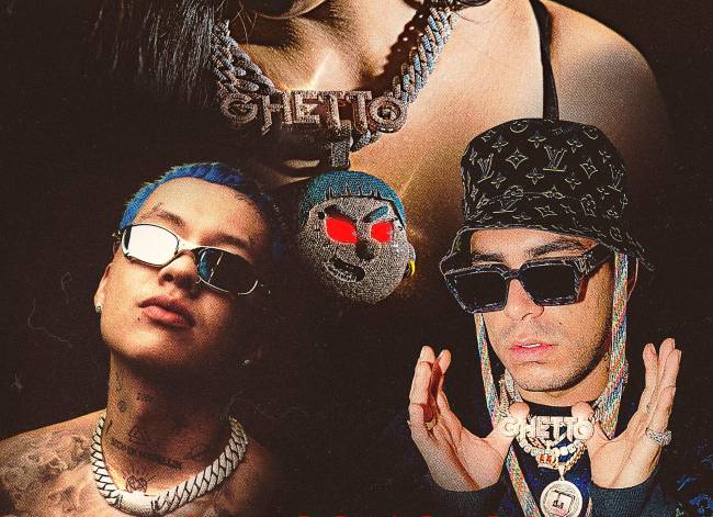 Con el remix de Ojitos Rojos fue la reconciliación de Blessd y Ryan Castro