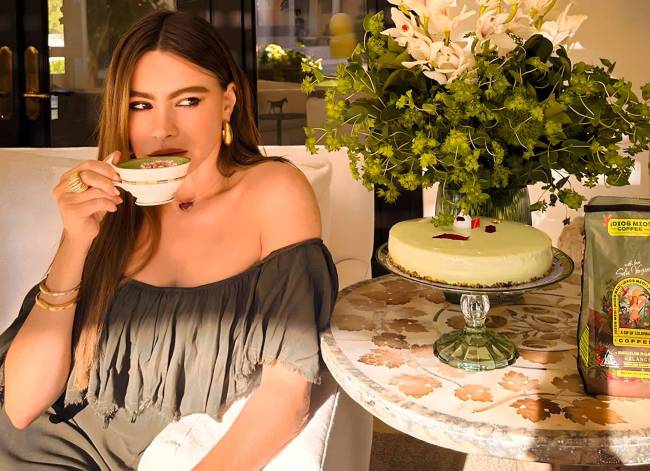 Sofía Vergara y su nueva consigna: que el mundo entero tome café de ...