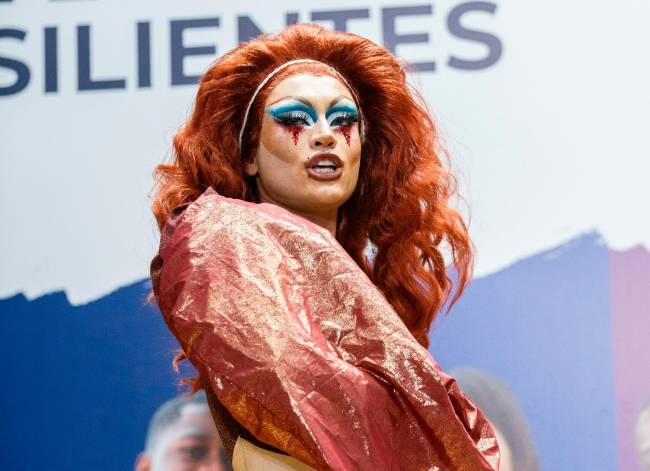 Aquarella, primera artista drag embajadora de Usaid Colombia