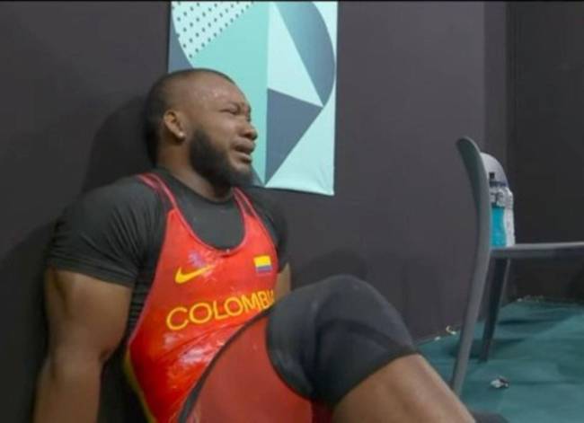 Lágrimas de plata: así fue la reacción del pesista Yeison López al ...