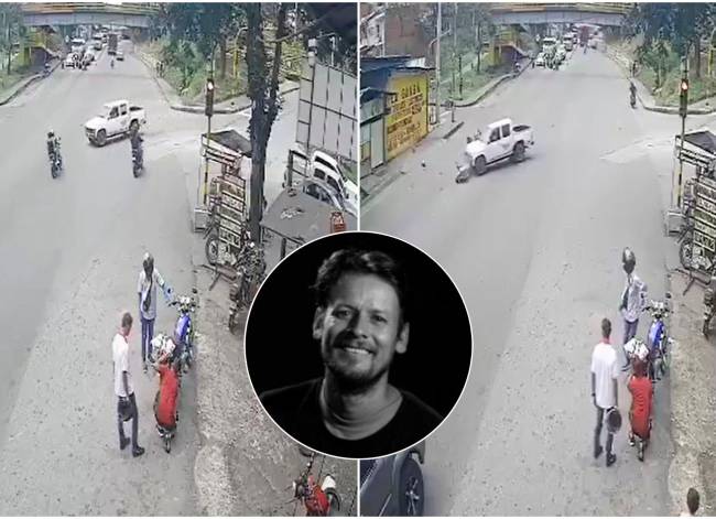 Video | Reconocido actor fue la víctima de trágico accidente de tránsito en Piedecuesta, Santander