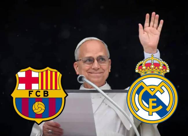 ¿Real Madrid o Barcelona? El papa León XIV reveló de qué equipo es hincha