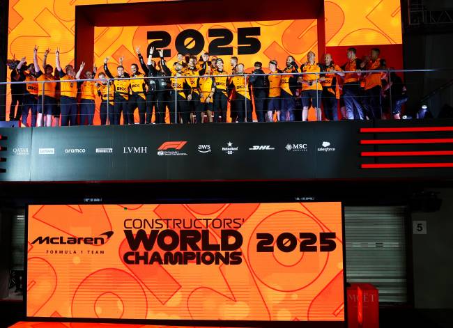 McLaren se corona campeón del mundo de constructores en la F1 2025 ...
