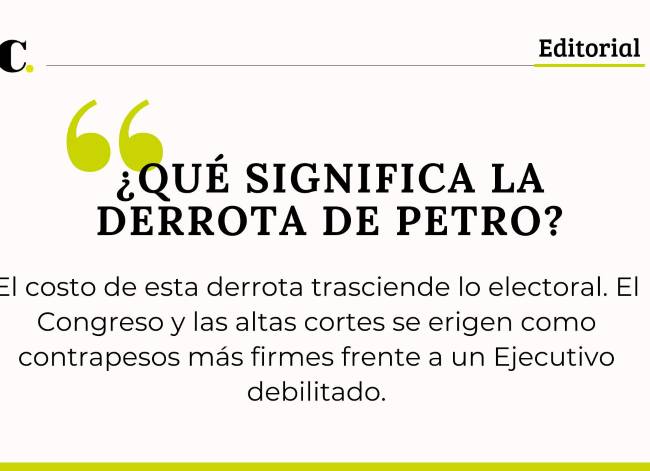 ¿Qué significa la derrota de Petro?