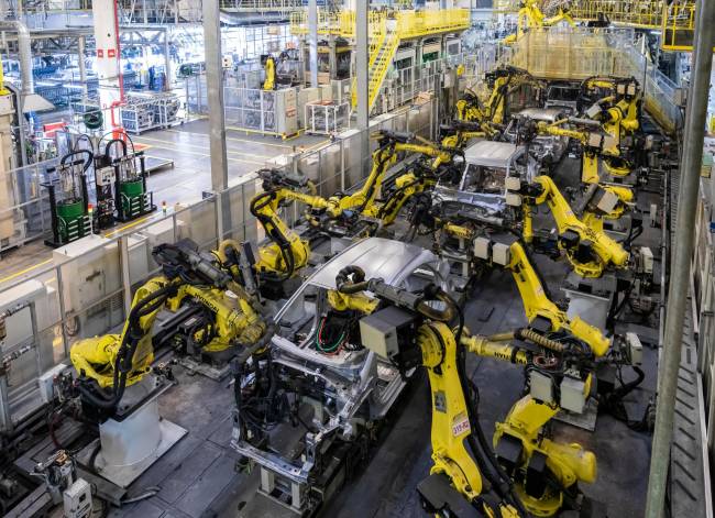 Así se arman 20 carros por hora en una planta en Brasil