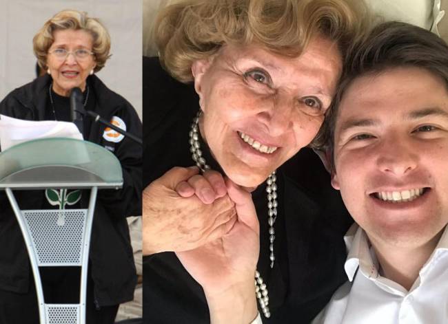 Murió la ex primera dama Nydia Quintero, abuela de Miguel Uribe y ...