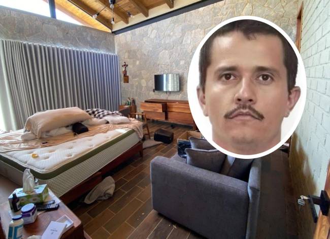 Las imágenes de la casa en donde alias El Mencho estuvo antes de morir ...