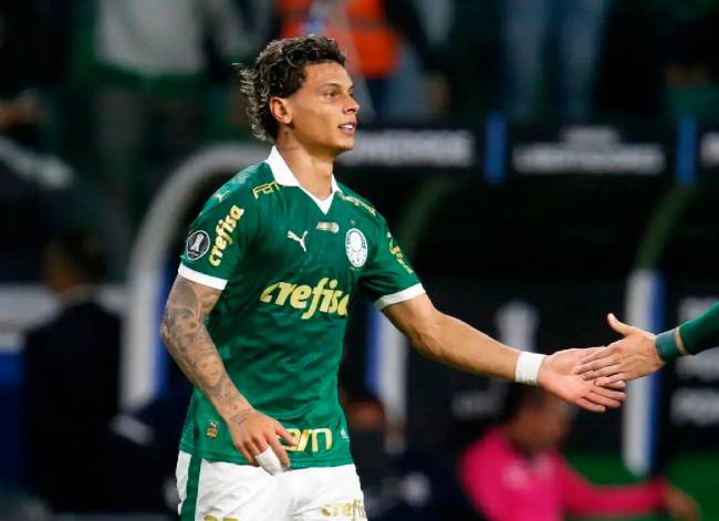 Así fue la asistencia de Richard Ríos en triunfo del Palmeiras, que aún ...